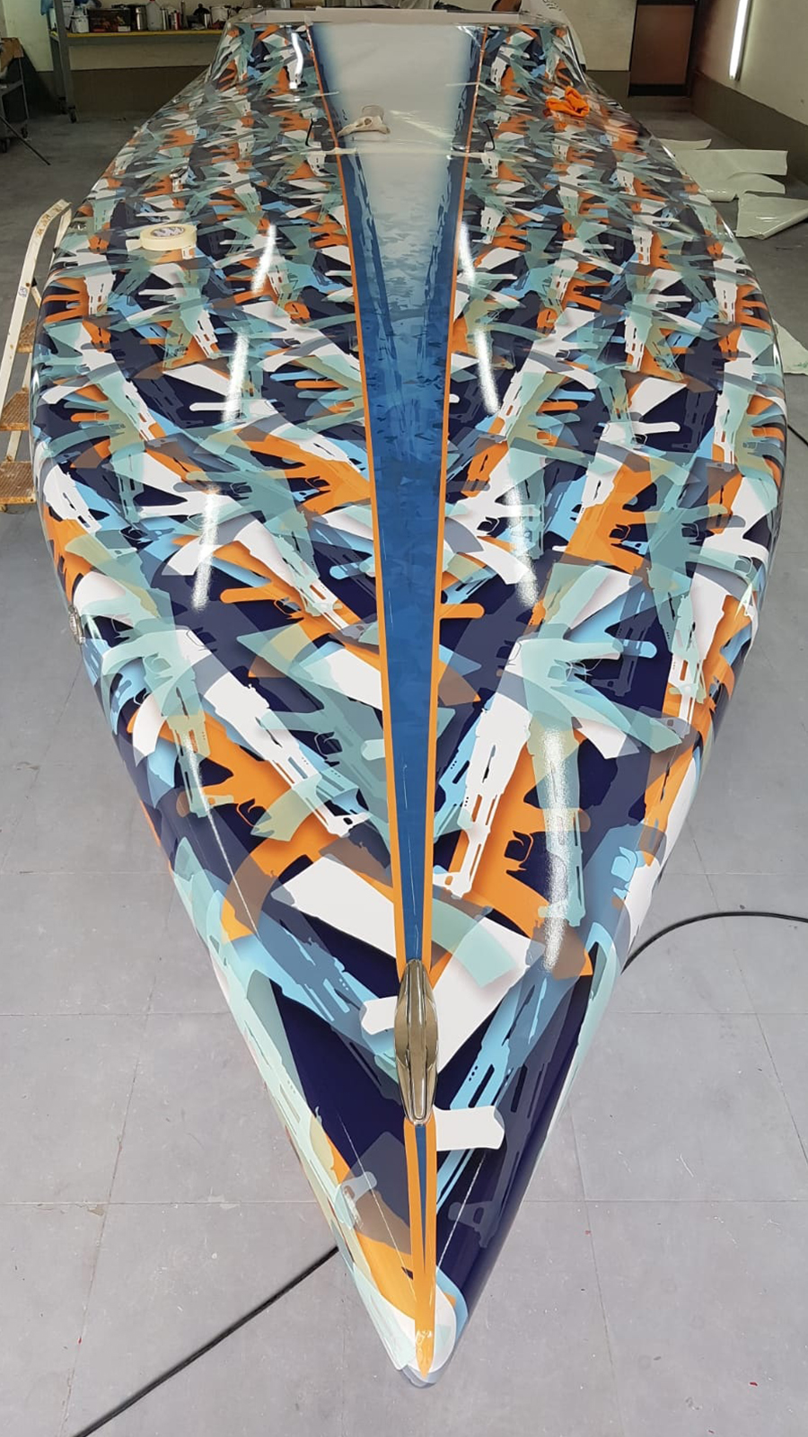 LuxWrap - Custom Graphic Yacht Wrapping